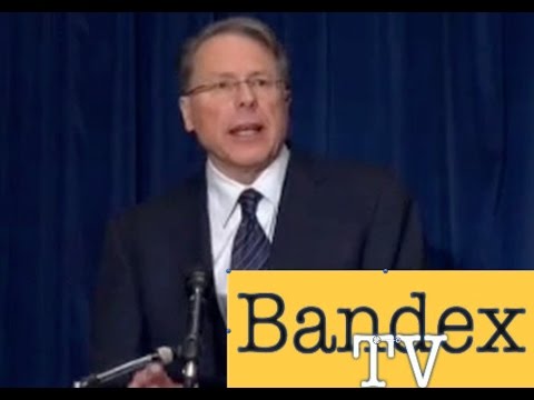 Crazy NRA guy wants guns in every school: The Only Way - Bandex - YouTube