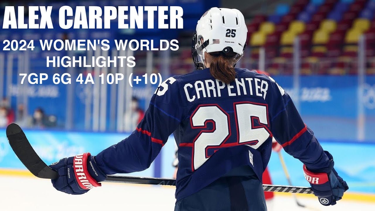 Alex Carpenter Continues 2024 Success at Women’s Worlds (Full ...