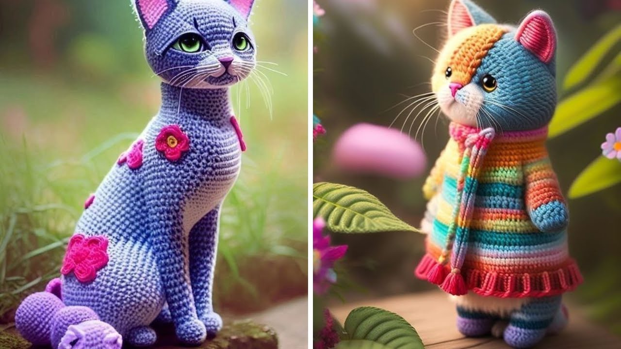 Cat Crochet Pattern | Crochet Cat Pattern | Cat Pattern | DIY Cat ...