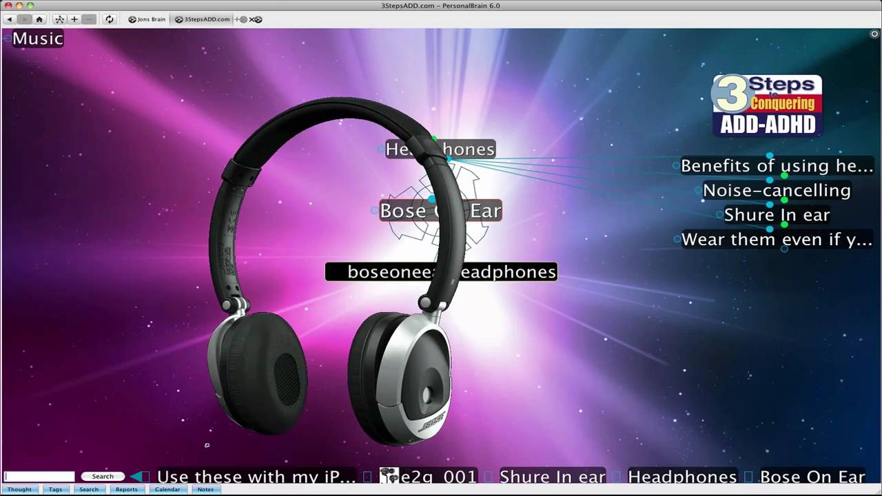 Focus Tip - Use Headphones for ADD ADHD - YouTube