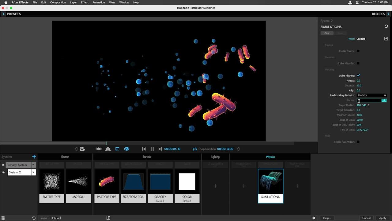 Setting up a Predator and Prey Simulation - YouTube