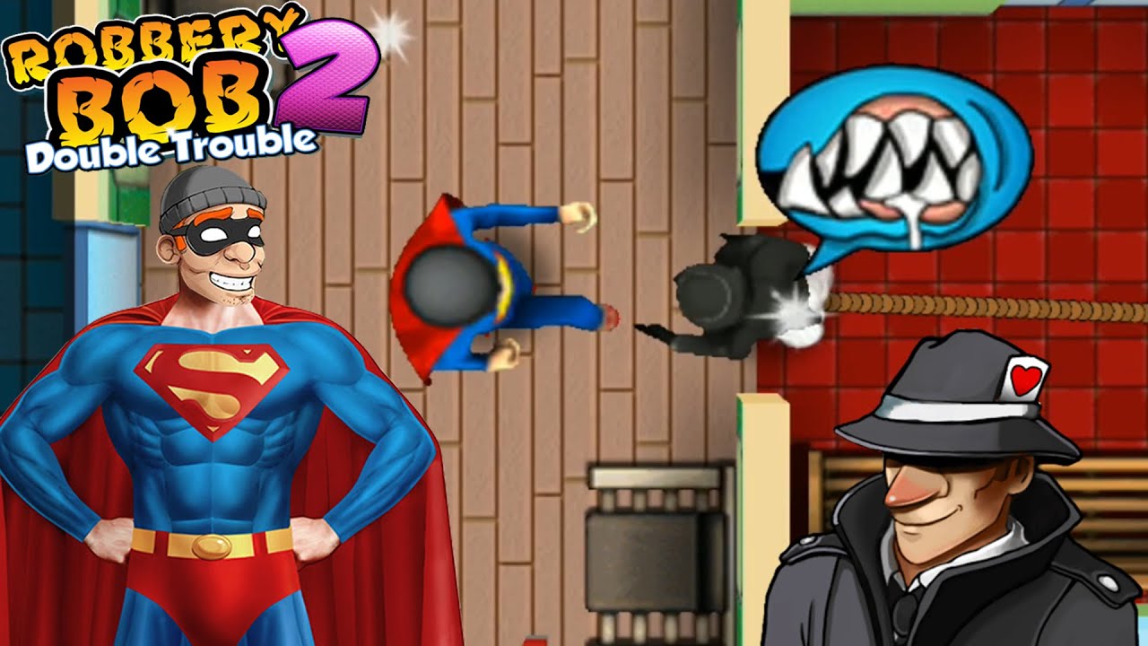 Robbery Bob 2 Gameplay | Super Bob Vs Black Dealer | Part 9 - YouTube