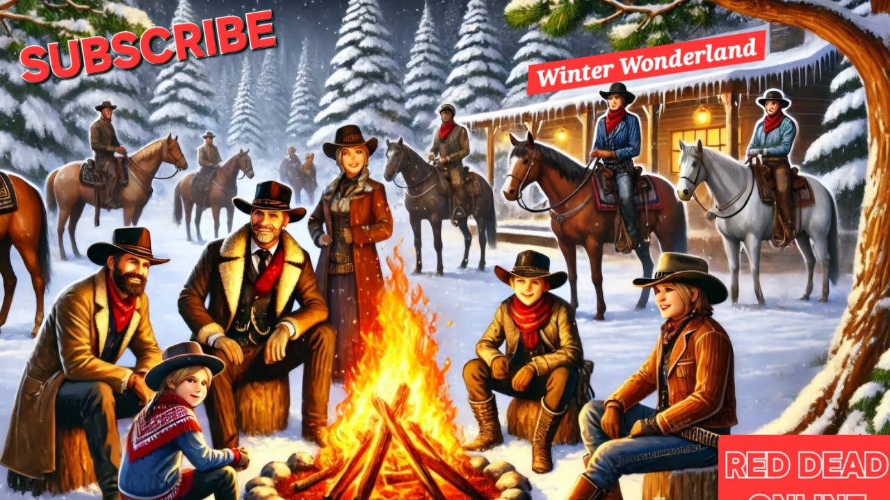 Red Dead Online *WINTER FUN* #rdr2 #gaming #christmas # ...