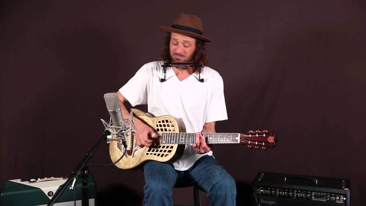 Ben Powell Plays His Resonator Guitar - Blues Music - YouTube