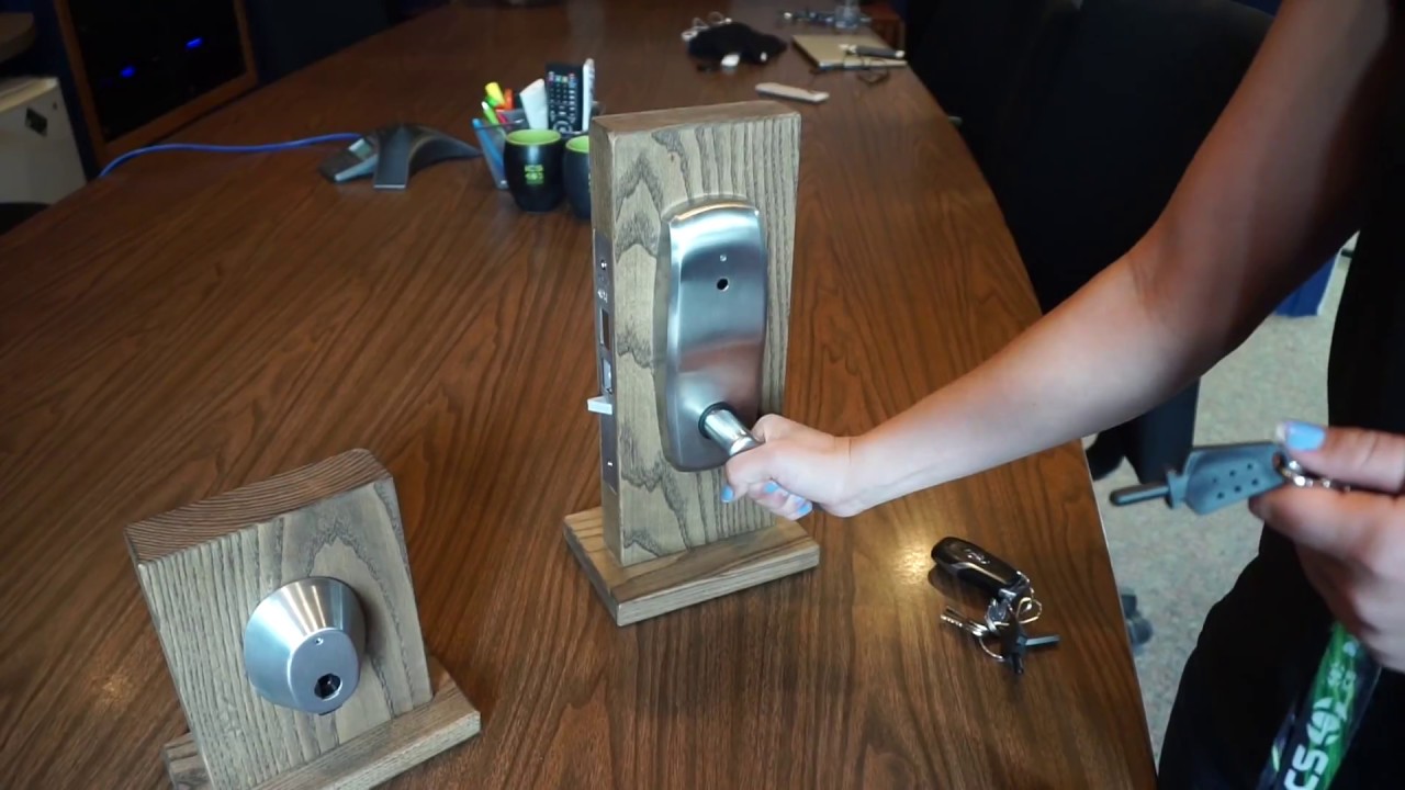 Kaba InSync Lock Demo - YouTube