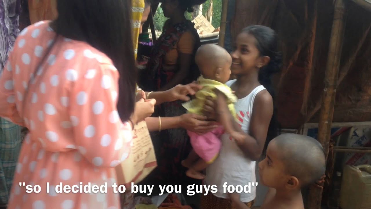 GIVING FOOD TO THE ORPHAN KIDS - YouTube