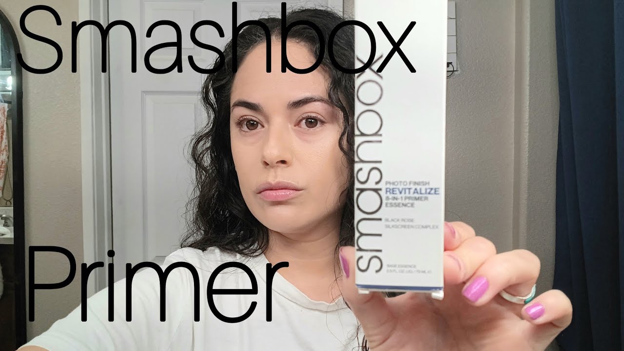 Smashbox Photo Finish Revitalize 8 in 1 Primer Essence Review - YouTube