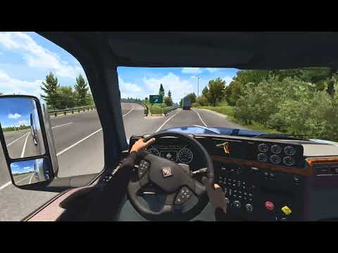 Moving Cargo from Washington to Oregon | ATS 1.40 POW Realistic Trucking - YouTube