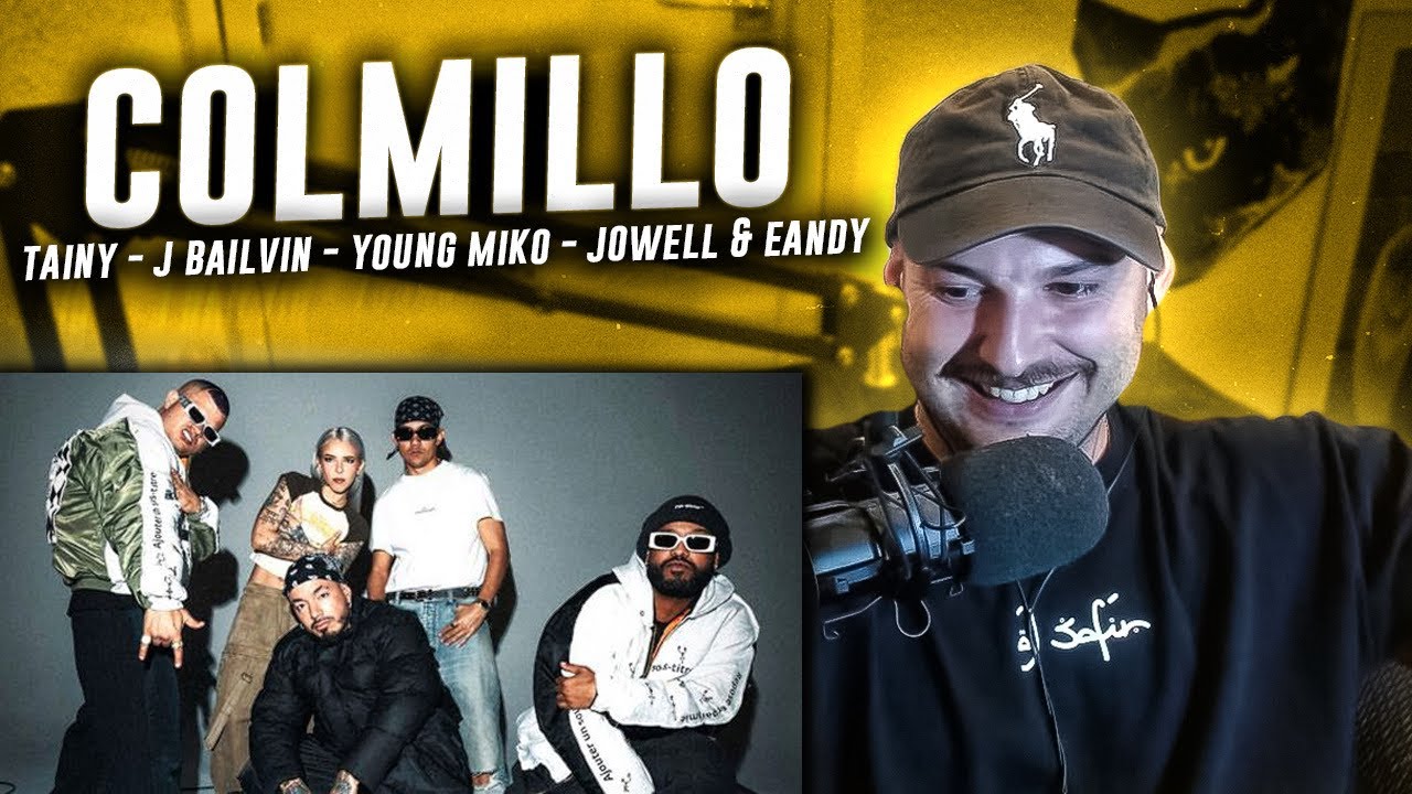 REACCION: COLMILLO - Tainy, J Balvin, Young Miko, Jowell & Randy (Music ...