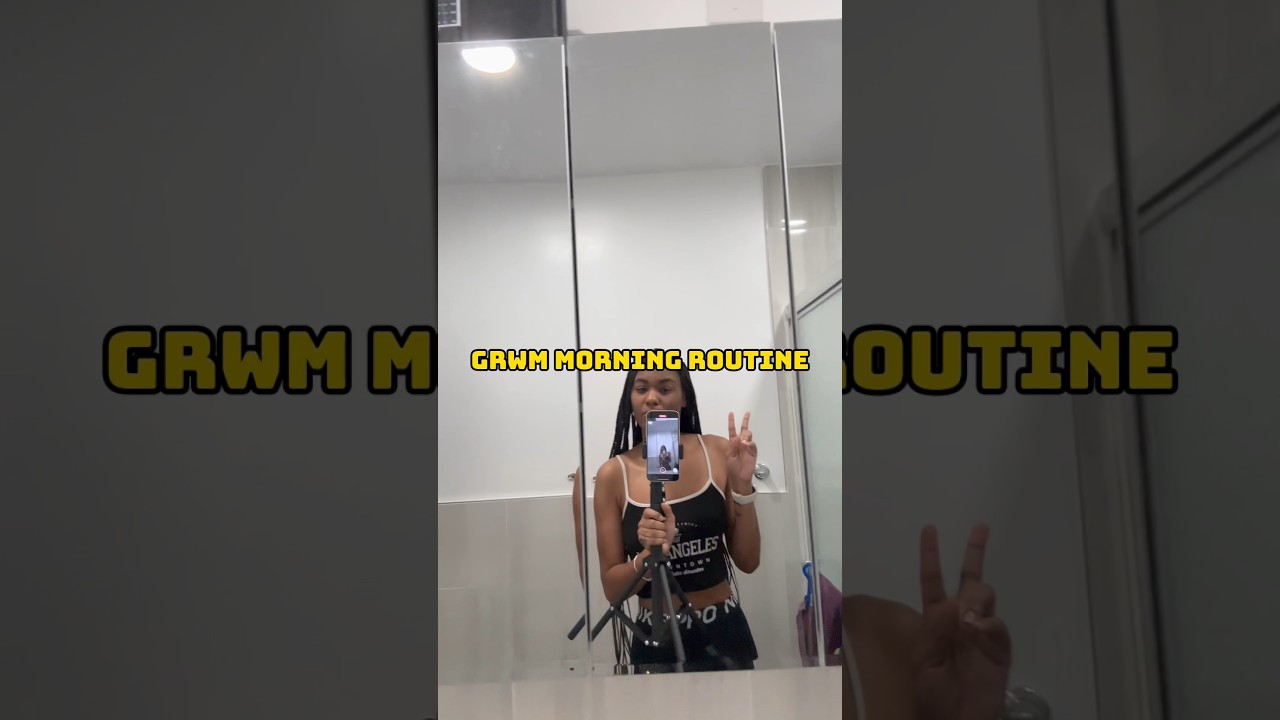 GRWM MORNING ROUTINE #grwm - YouTube