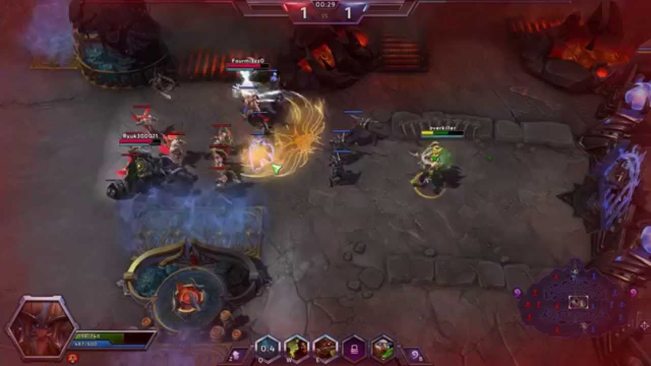 Heroes of the Storm| Master Skin Nazeebo Infernal Shrines Quick Match ...