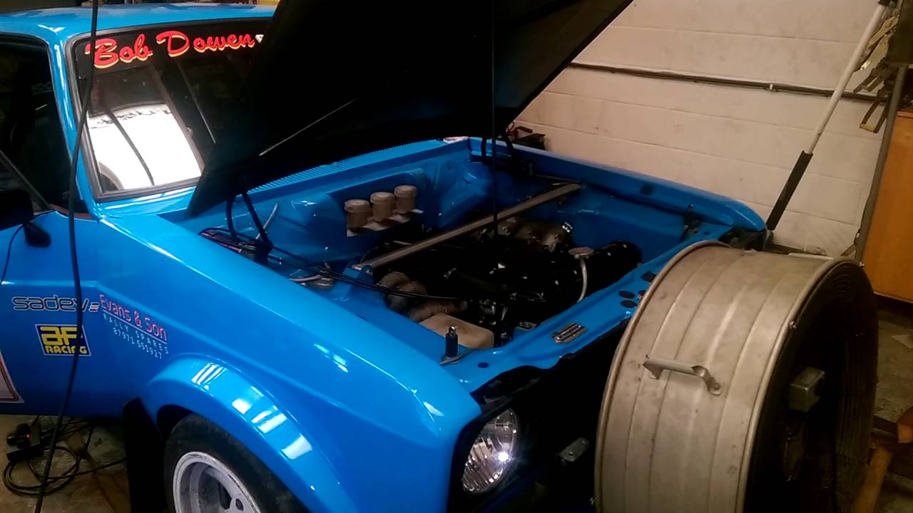 Duratec Powered Mk2 Escort @AP Racing Engines - YouTube