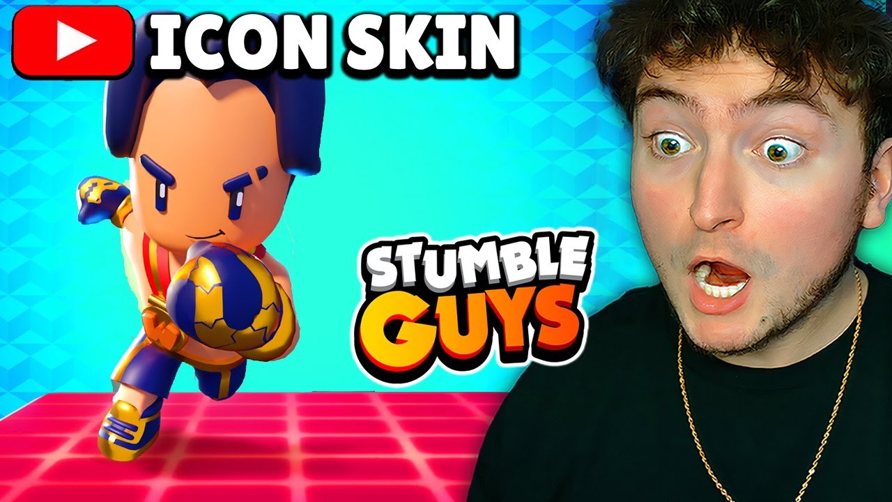 The First PRO Stumble Guys ICON SKIN - YouTube