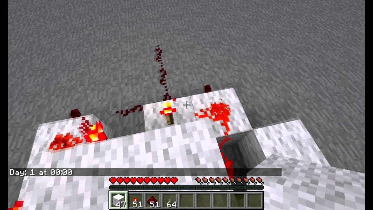 Minecraft: How to build a Full Adder - YouTube