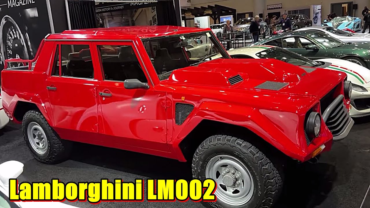The FIRST Powerful Lambo's SUV - 1986 Lamborghini LM002 Visual Review ...