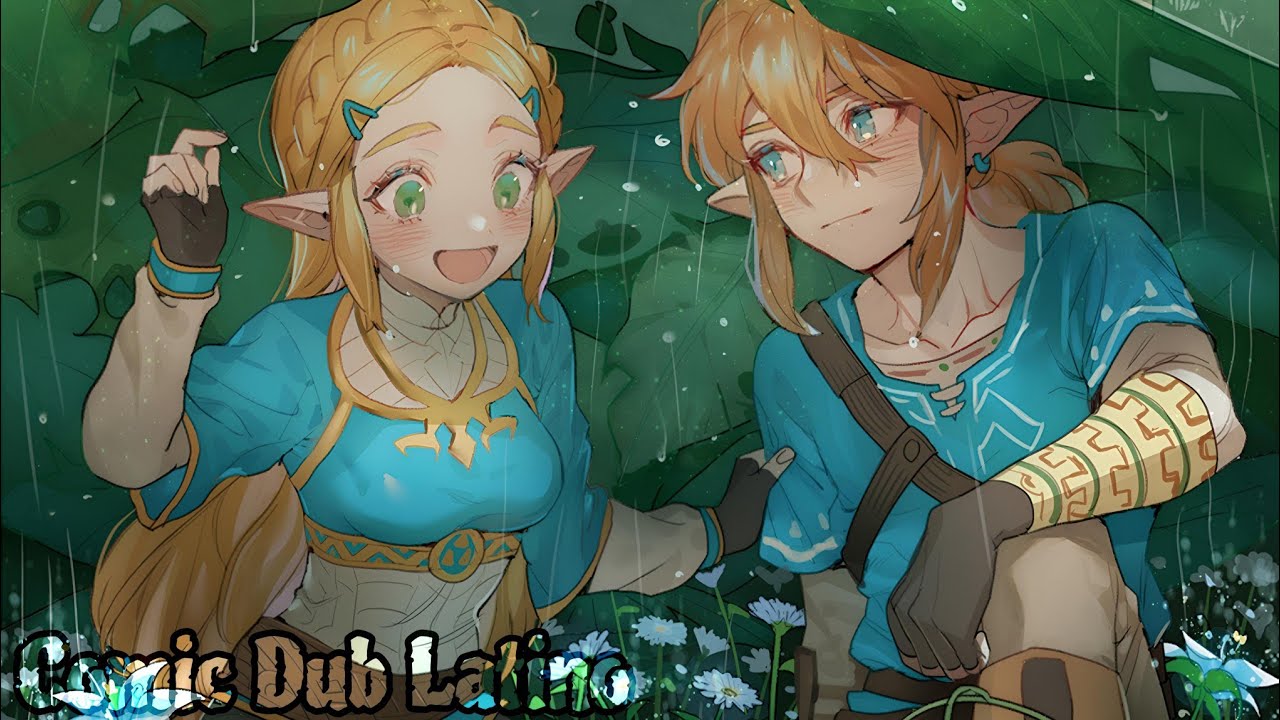 Link logra sonreír | Comic Dub Latino - The Legend of Zelda Breath of ...