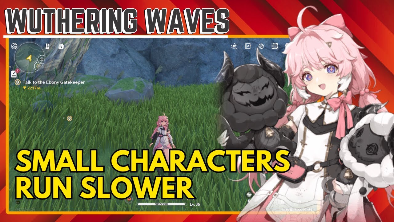 Tall Vs Small - Small Characters Run Slower | Wuthering Waves - YouTube