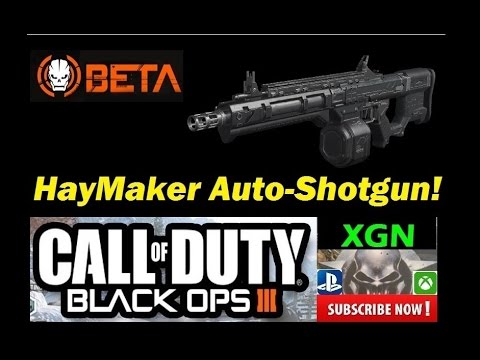 Call of Duty Black Ops 3 Haymaker 12 Shotgun gameplay in Kill Confirmed ...