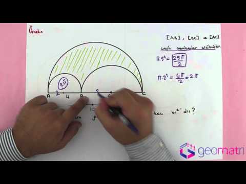DAİRENİN ALANI 1 ► YGS - LYS - 10 SINIF GEOMETRİ KONU ANLATIMI VE SORU ÇÖZÜMLERİ