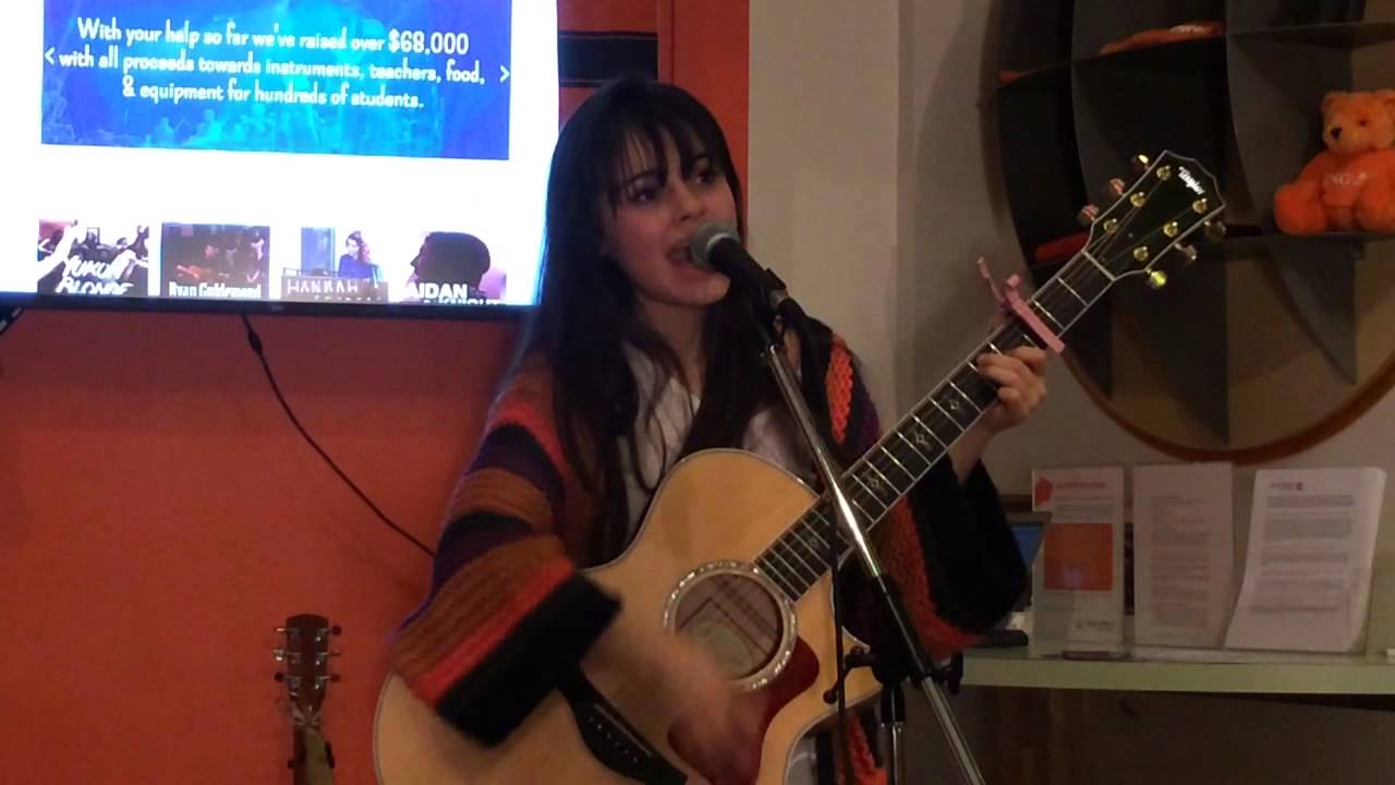 Alyssa Baker Sings GoodBye at OrangeYVR Sound Sessions - YouTube