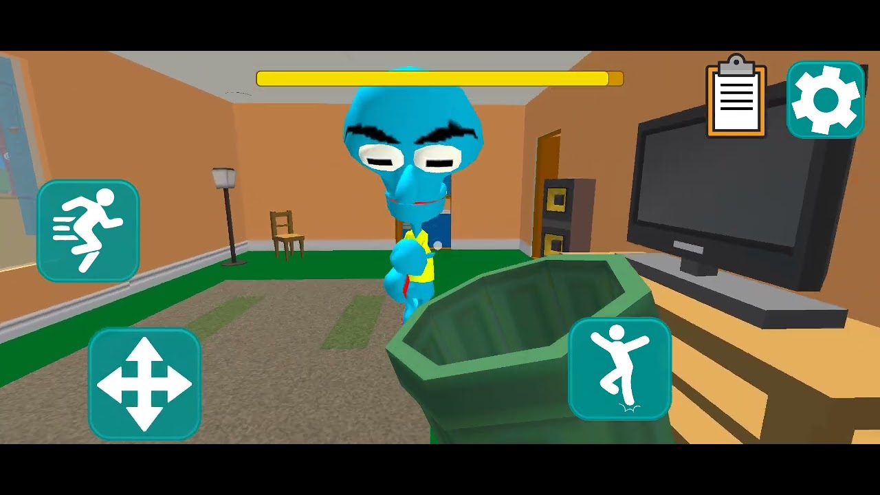 Squid neighbor escape 3d level 4 capitulo 1 - YouTube