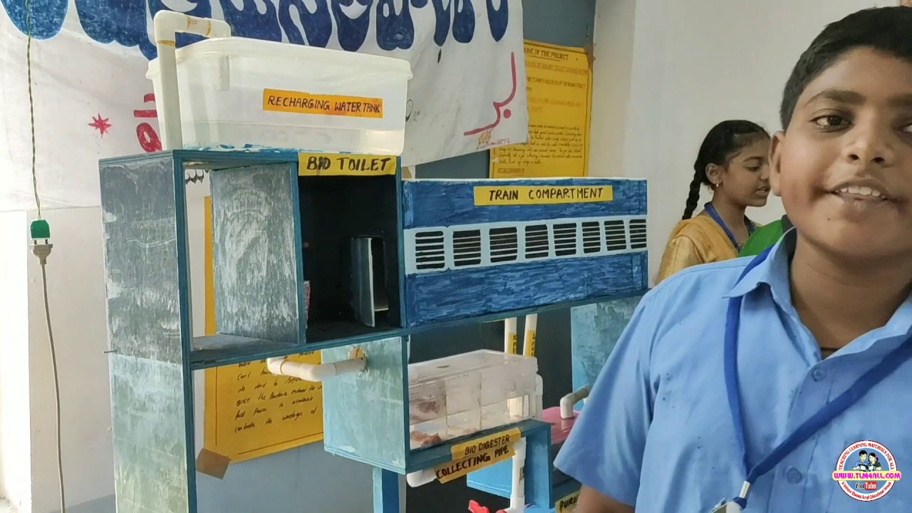 Bio toilet | Eco friendly & disease free toilet | Science working ...