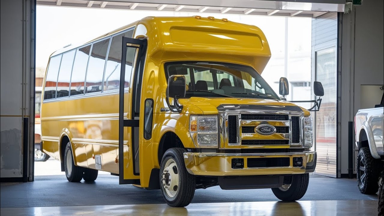 2025 Ford F-550 Bus Walkthrough: A Next-Level Transportation - YouTube