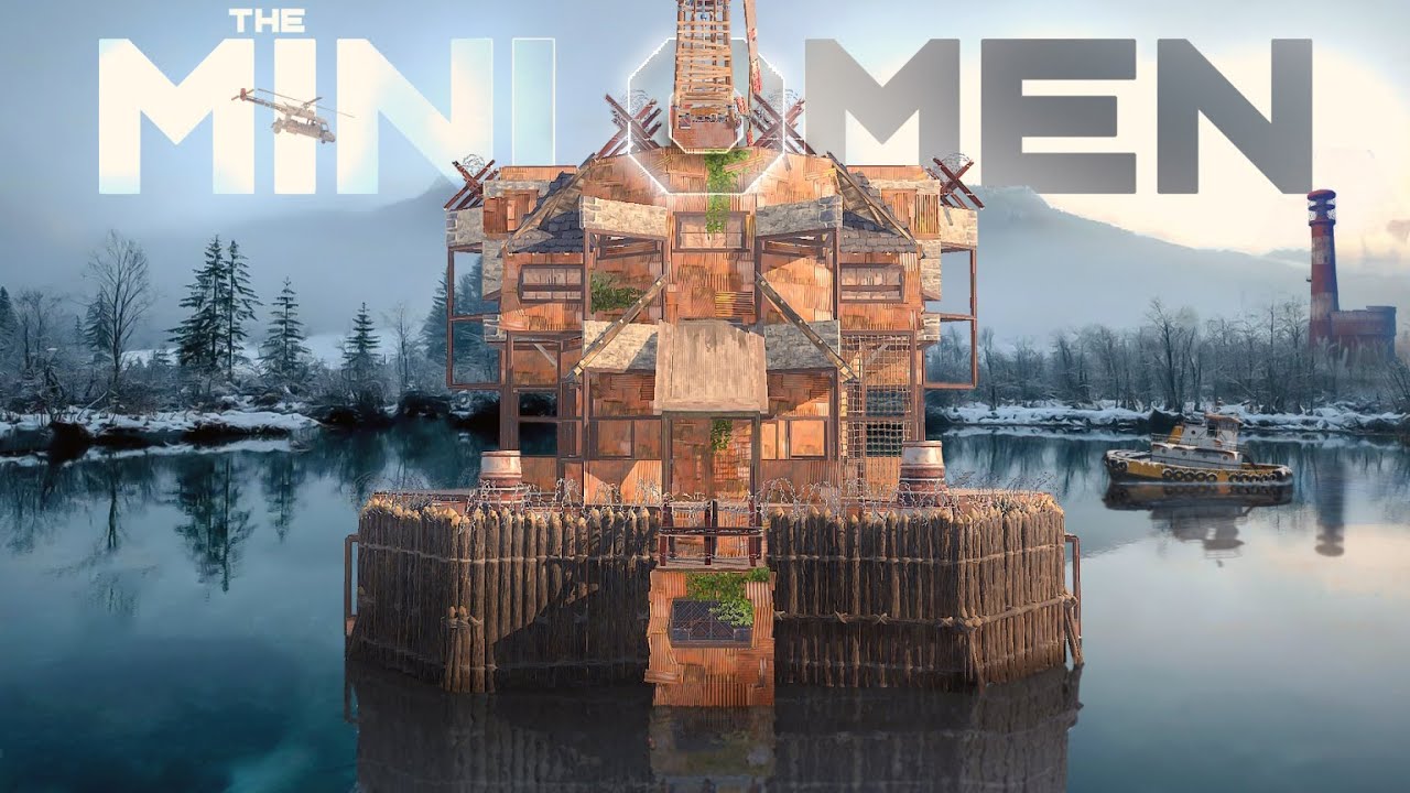 The MINI OMEN Cheap 2X2 - QUAD BUNKER RUST Base design For 2025 - YouTube