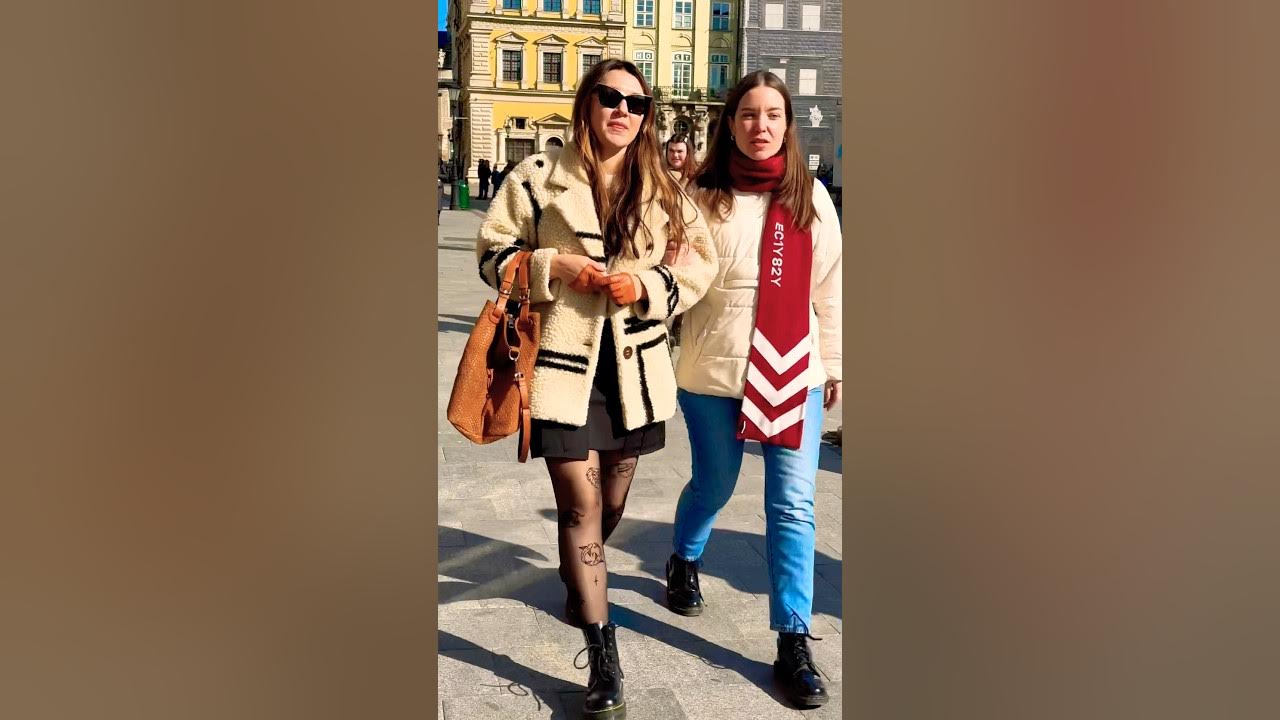 Вулична мода Львів дівчата центр львівплощаринок Youtube