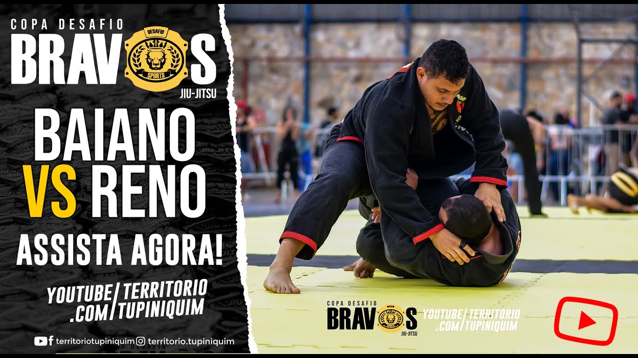 Baiano vs Reno - Copa Desafio Bravos Jiu Jitsu - YouTube