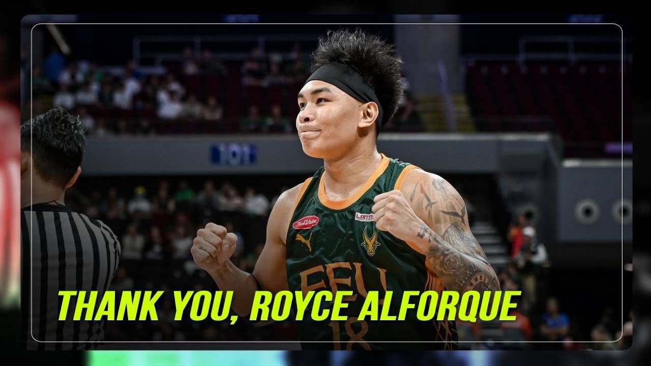 Royce Alforque exits an FEU program on the rise | ABS-CBN News - YouTube
