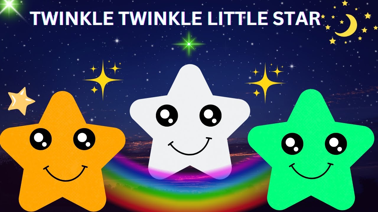 Twinkle Twinkle Little Star ⭐️ Soothing Lullaby for Babies | Magical ...
