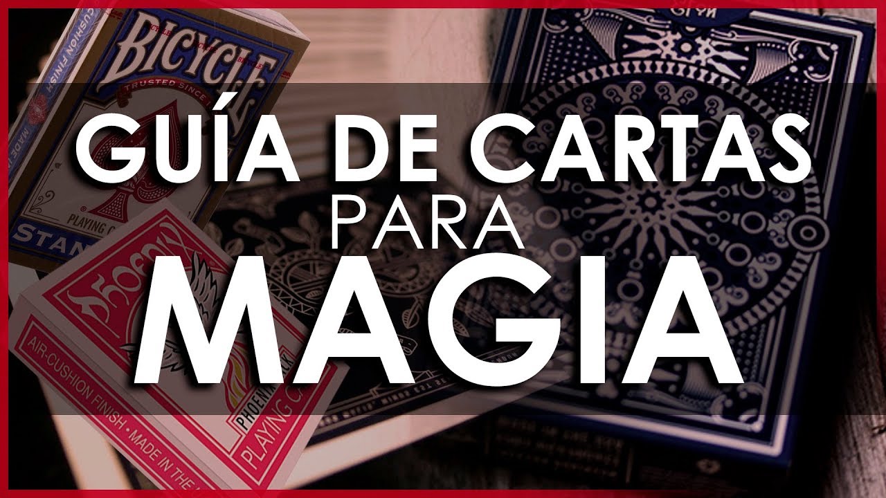 Barajas de cartas para Magia - Guía definitiva - YouTube