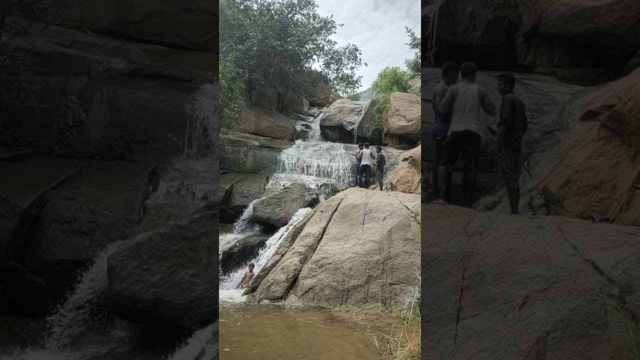 Vellore district pulimedu falls - YouTube
