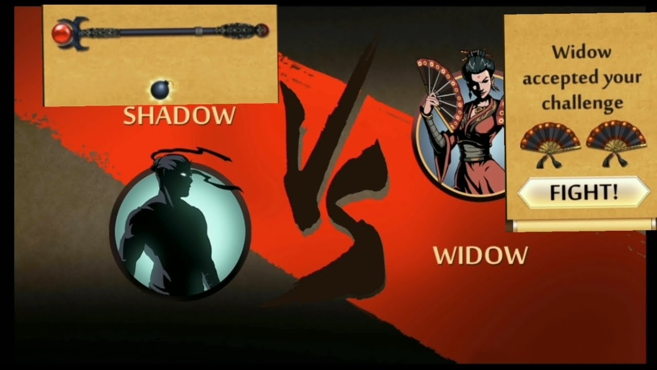 STAFF OF NİGHT VS WIDOW BOSS FİGHT NİGHT SHADOW FİGHT 2 - YouTube