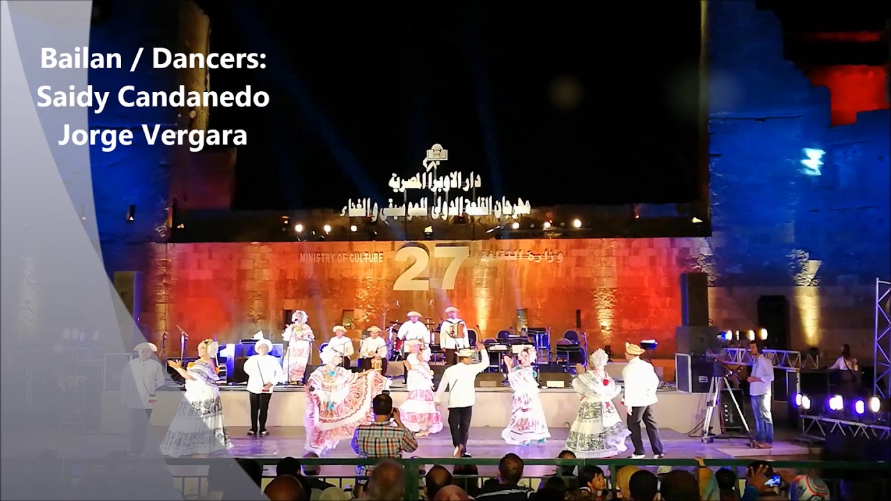 El Tamborito panameño llega a Egipto con la Agrupación Panamá Folklore ...