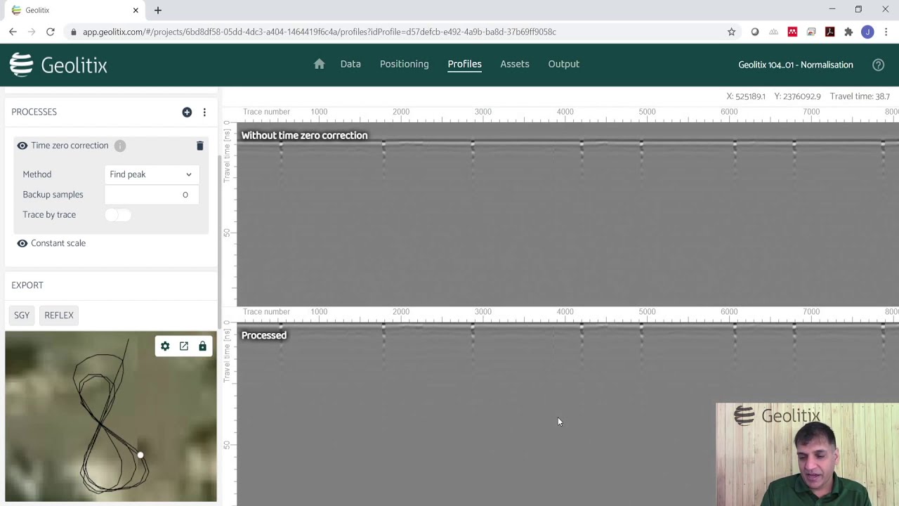 Geolitix 104 - GPR processing - YouTube