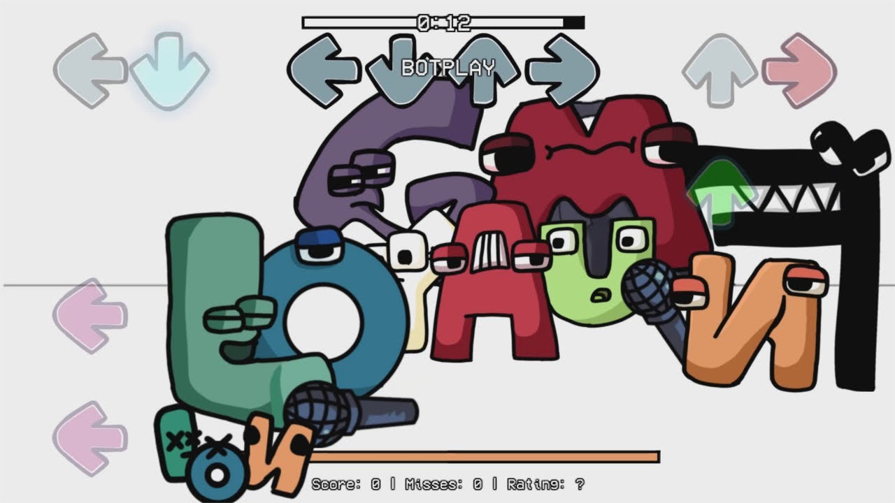 NEW All Alphabet Lore In FNF (A-Z....) - YouTube