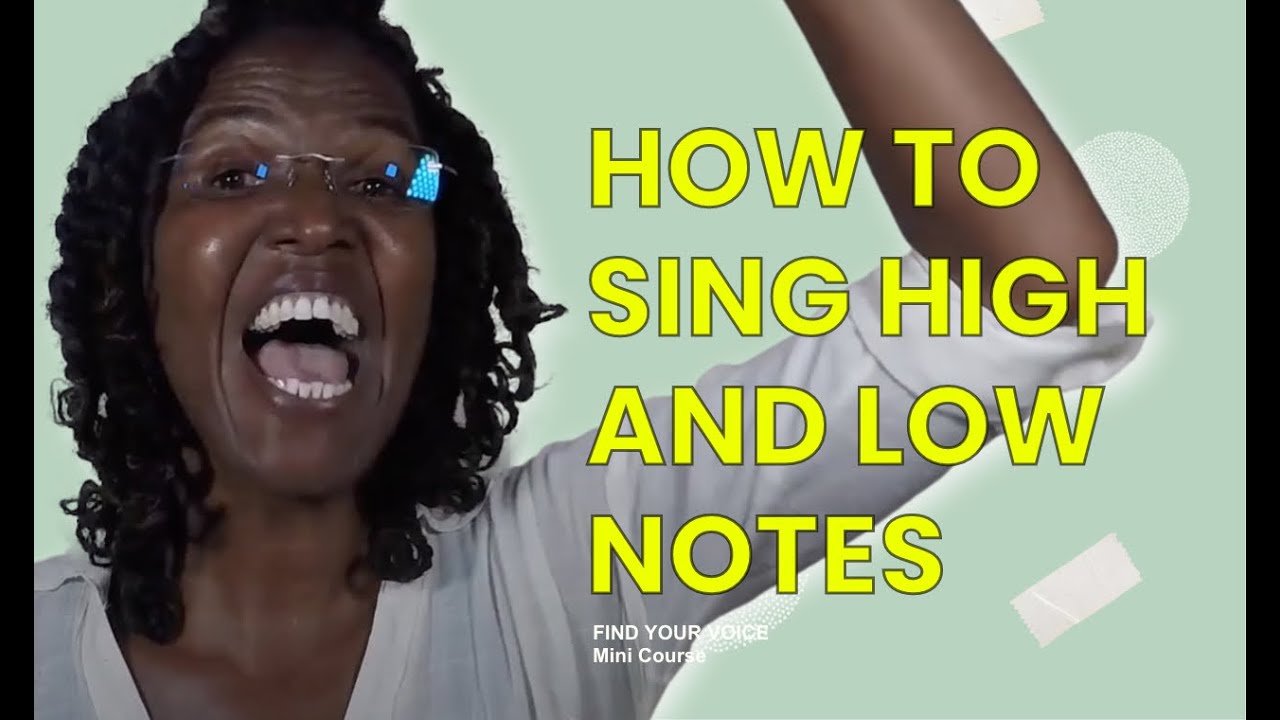 How do I Sing HIGH and LOW notes? - YouTube