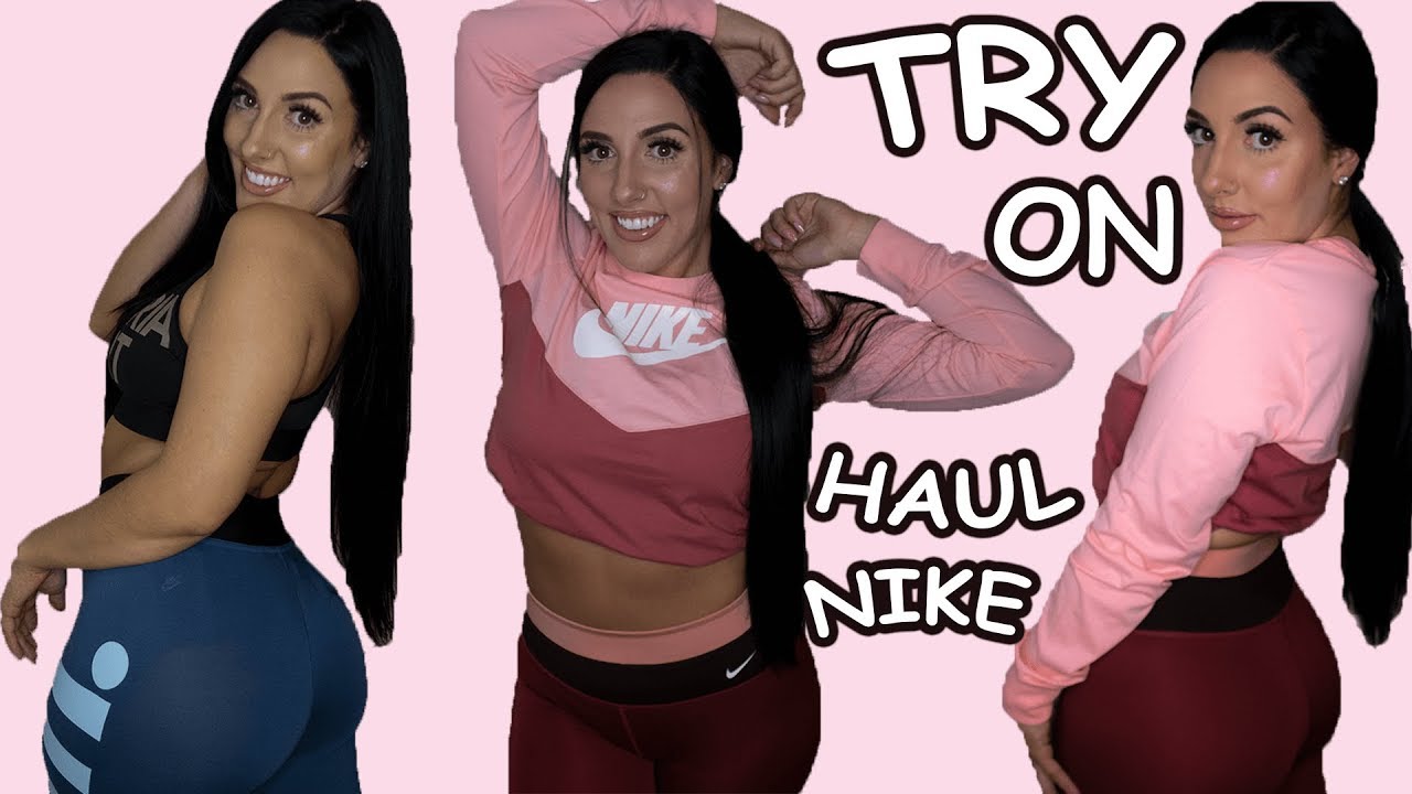 NIKE TRY-ON HAUL - YouTube