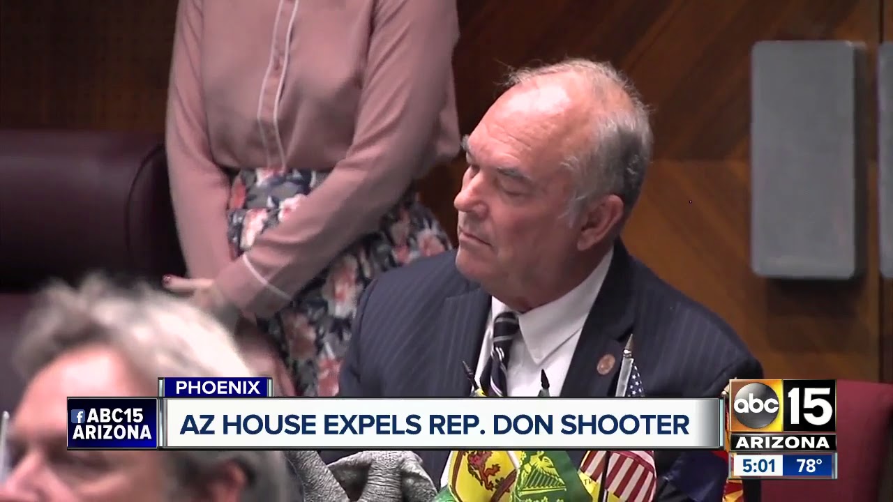 Arizona Legislature expels Rep. Don Shooter - YouTube