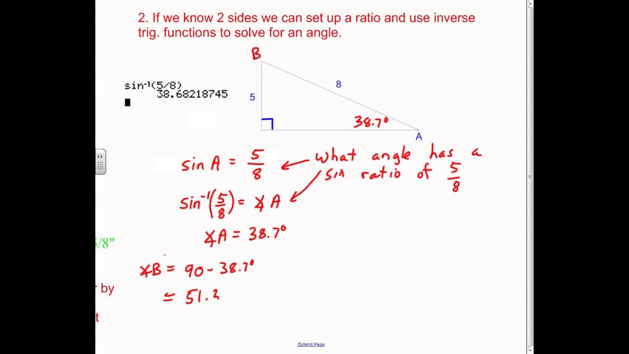 Solving for angles - YouTube