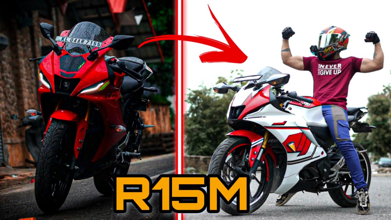 😍 R15M fully wrapped modification 2023 🔥 | detailed modifications with ...