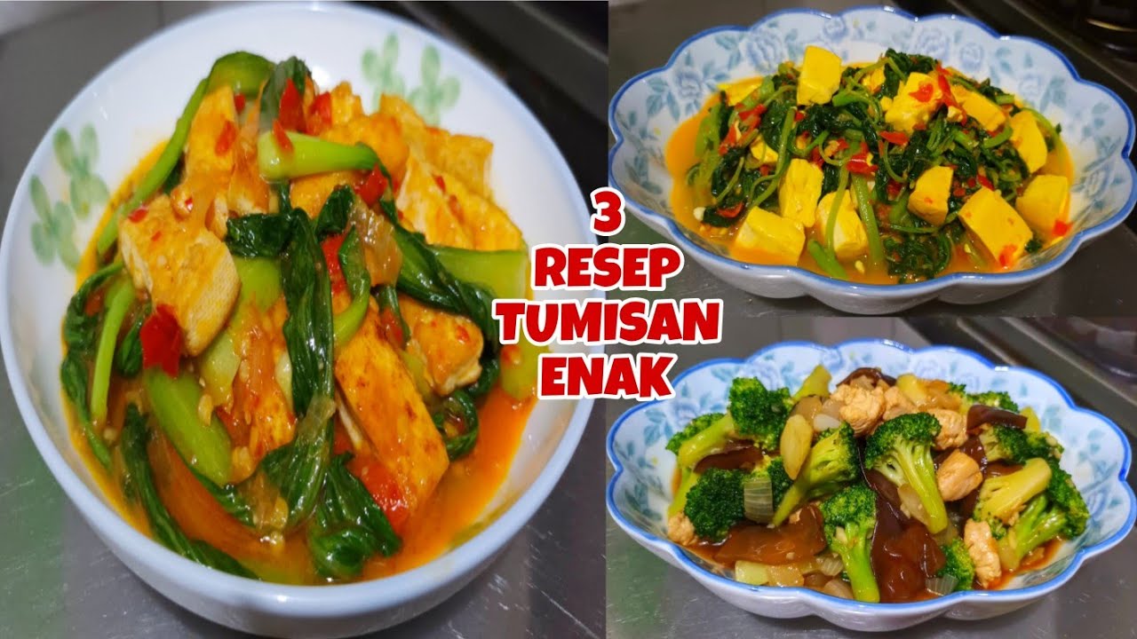 3 RESEP TUMISAN ENAK DAN MUDAH DIJAMIN KETAGIHAN - YouTube