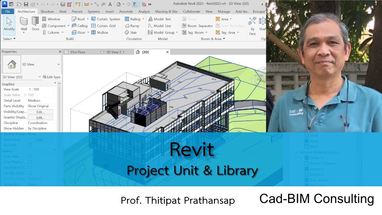 Revit Project unit & Library - YouTube