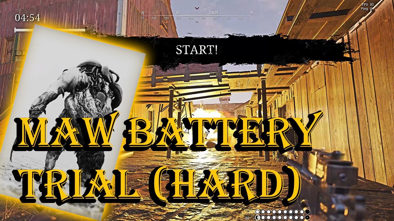 Maw Battery Trial (HARD) - Hunt: Showdown - YouTube