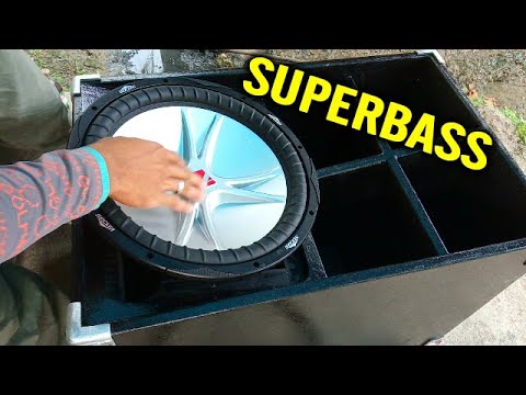 SPEAKER BOX MAKING TO SOUNDTEST SUBWOOFER SPEAKER 15" | Outdoor Type ...