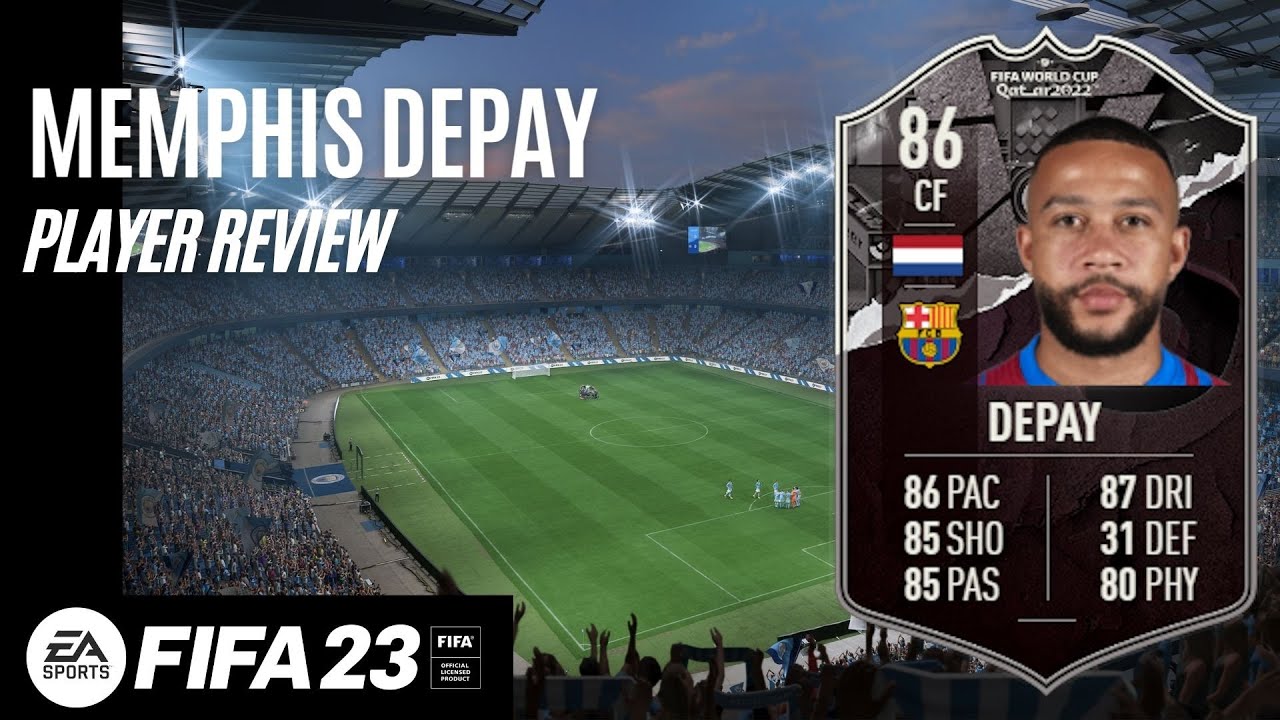 MEMPHIS DEPAY - WORLD CUP SHOWDOWN FIFA23 PLAYER REVIEW I FIFA 23 ...
