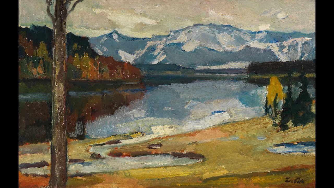 Leo Putz (1869-1940)Tyrolean painter. His work encompasses Art Nouveau ...