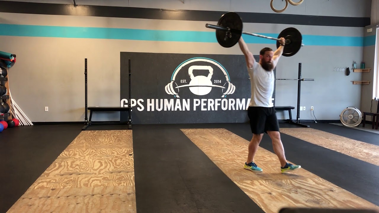 Barbell Overhead Carry | GPS Human Performance - YouTube